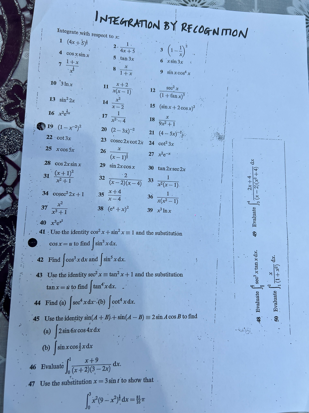 A-Level Maths | Integration