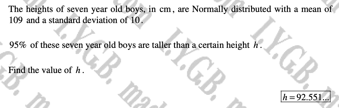 A-Level Maths | Normal Distribution