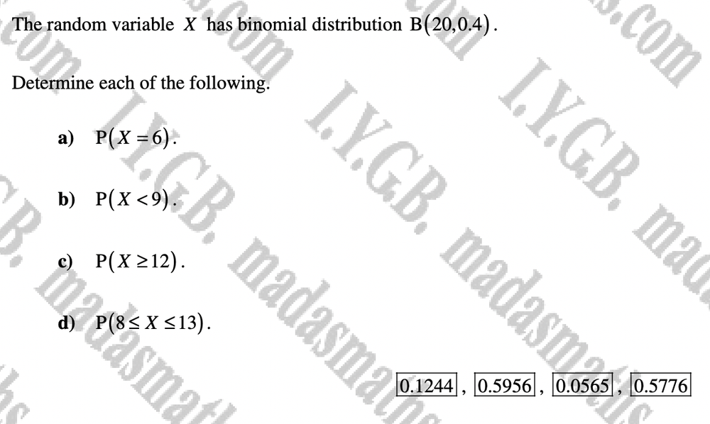 A-Level Maths | Binomial Distribution