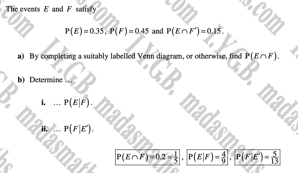 A-Level Maths | Probability