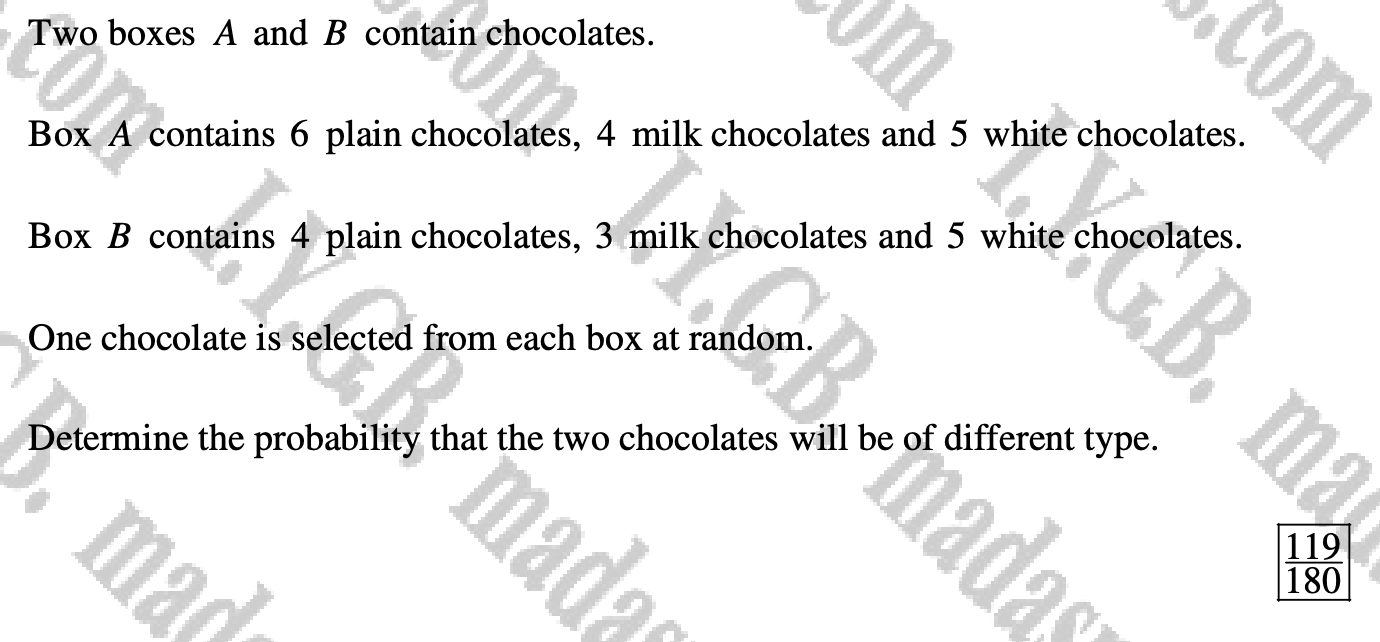 A-Level Maths | Probability