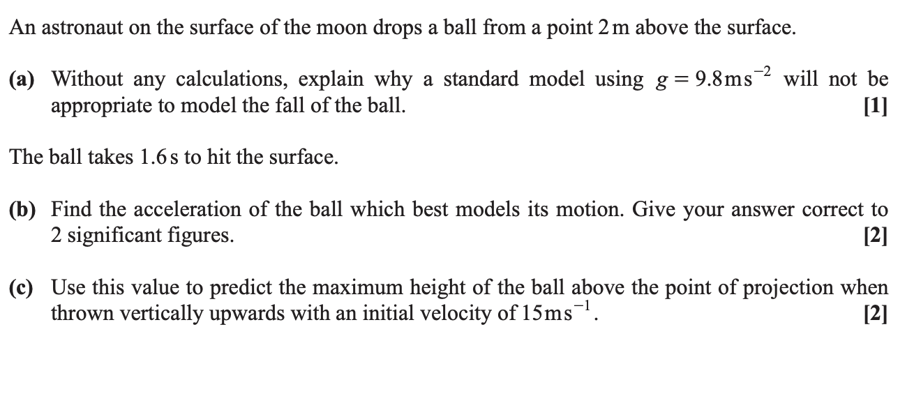 AS-Level Maths Test | Connected Particles | OCR MEI