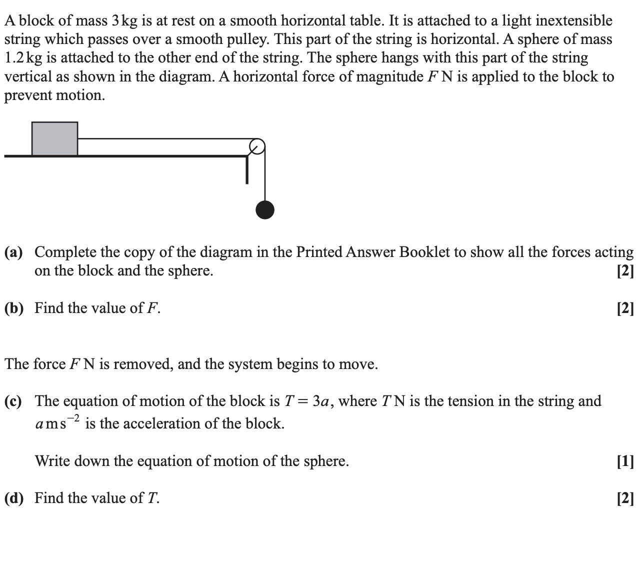 AS-Level Maths Test | Connected Particles | OCR MEI