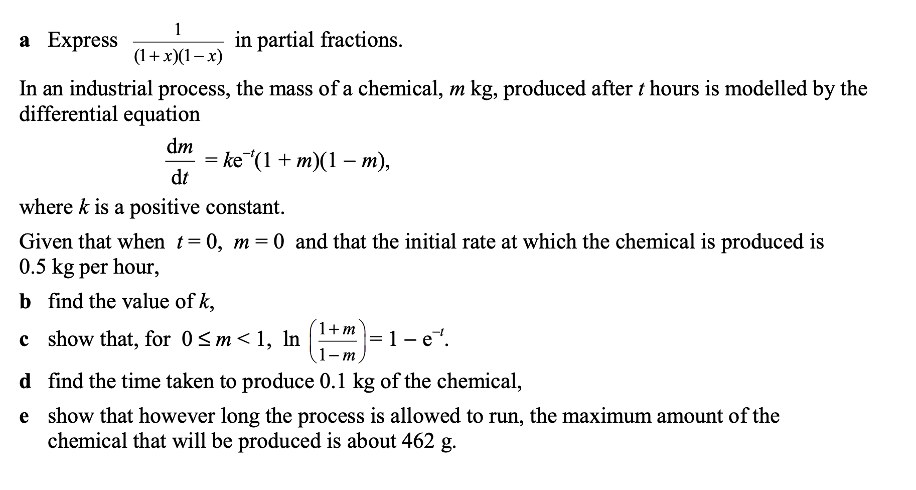 A-Level Maths | Differential Equations
