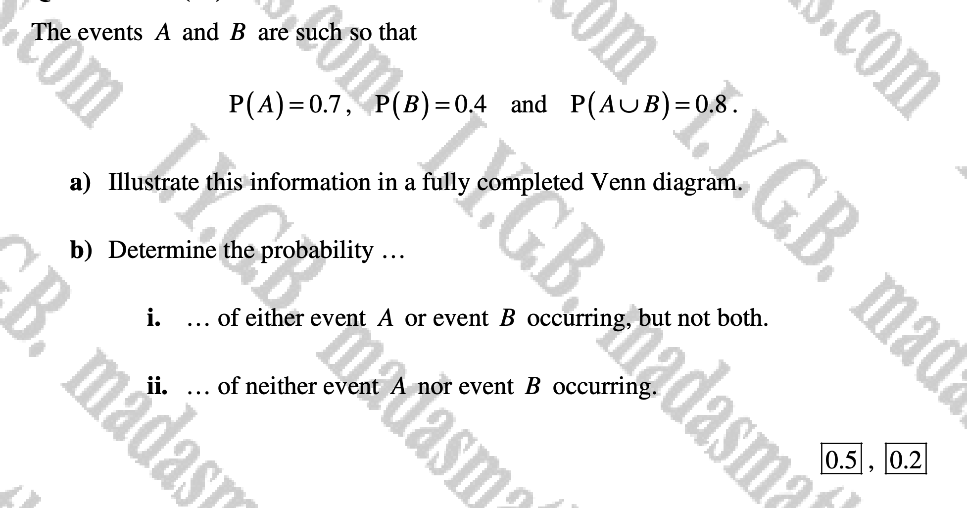 A-Level Maths | Probability