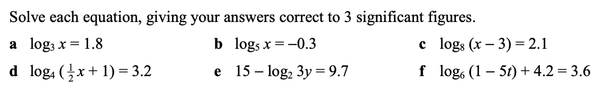 A-Level Maths | Logs