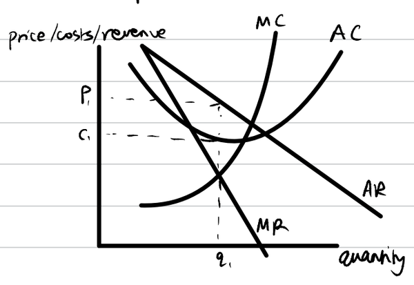 Monopoly Power | A-Level Economics Model Paragraph (AQA, Edexcel, OCR)