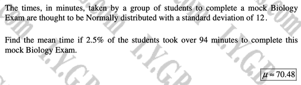 A-Level Maths | Normal Distribution