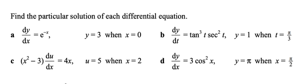 A-Level Maths | Differential Equations