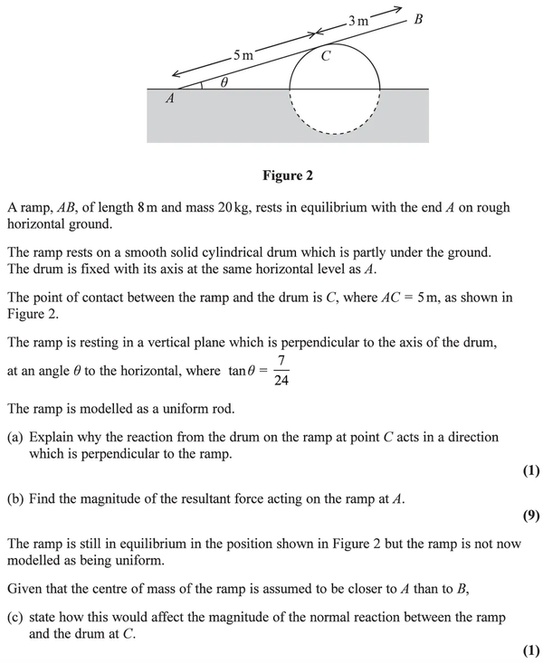 A-Level Maths Test | Ladders | Edexcel